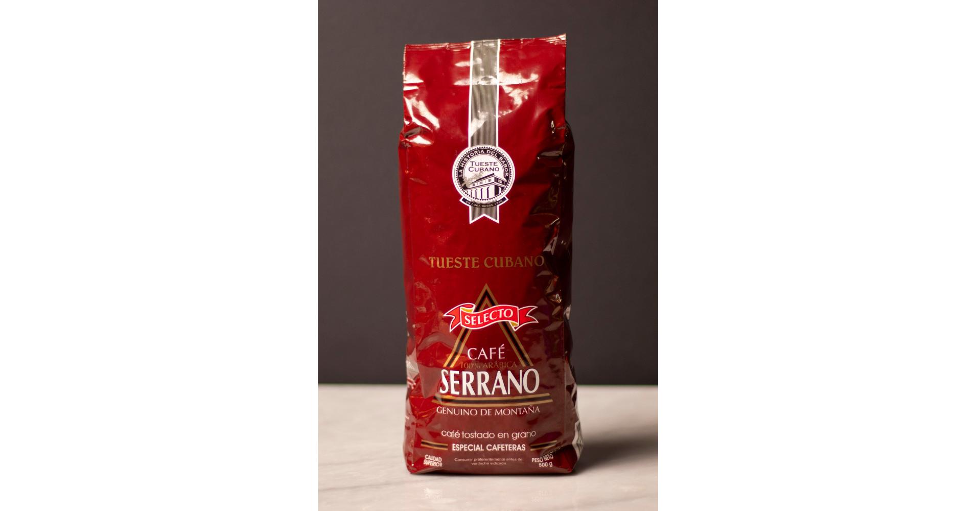 Cafe Cubano Serrano kubai szemeskávé.